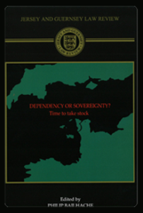 Jersey and Guernsey Law Review Publications - Institute of Law Jersey